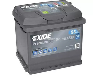 Akumulator Exide Premium EA530 53Ah 540A EXIDE