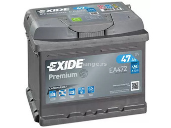 Akumulator Exide Premium EA472 47Ah 450A EXIDE