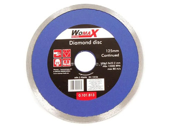 Dijamantska ploča 250x25.4mm kontinualna Womax