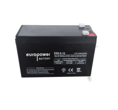 EUROPOWER - Baterija za UPS 12V 9Ah EUROPOWER