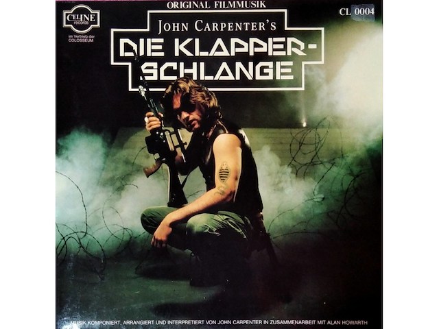 John Carpenter - Escape From New York (Soundtrack),LP