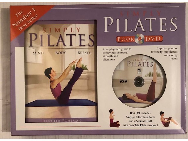 Pilates - knjiga i dvd