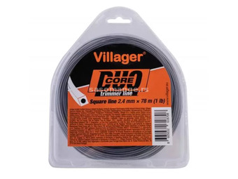 Silk za trimer 3.0mm X 277m (5LB) - Duo core - okrugla nit Villager