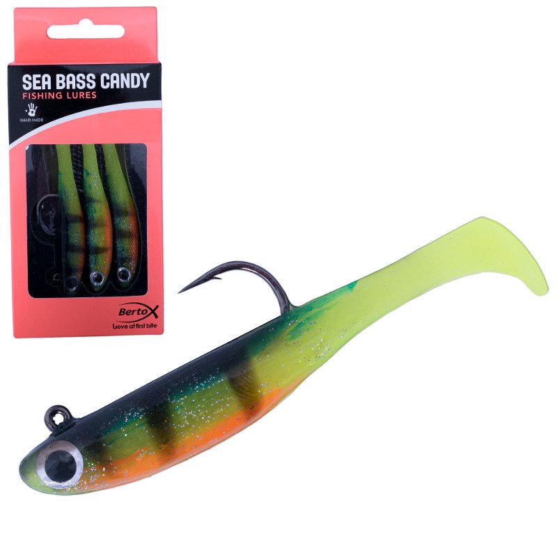 Bertox Seabass Candy Green/Yellow 90mm 11gr