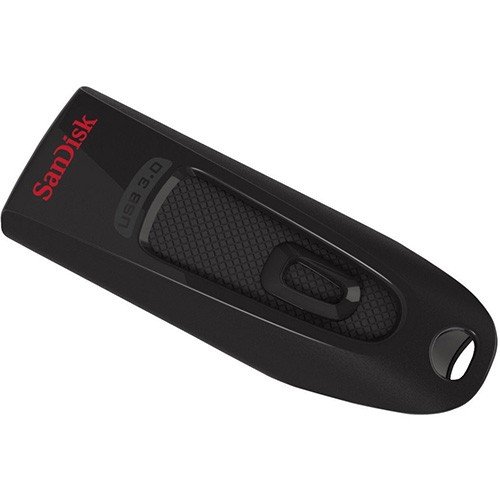 SanDisk 64GB Ultra USB 3.0 Flash Drive up to 100 MB/s - Black | SDCZ48-064G-U46