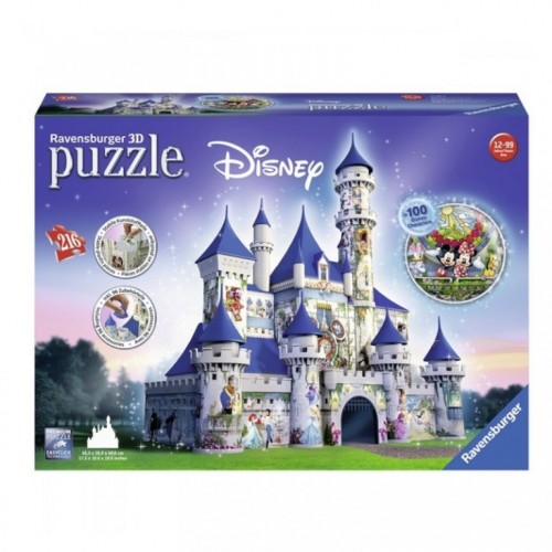 Slagalice 3D Dizni dvorac Ravensburger