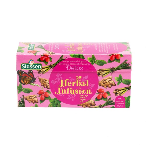 Detox herbal infusion čaj Stassen 25 kesica