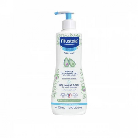 MUSTELA Dermatološki gel za novorođenčad 500ml