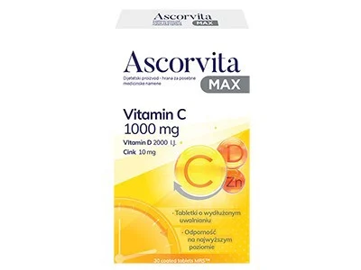 ASCORVITA MAX 30 tableta