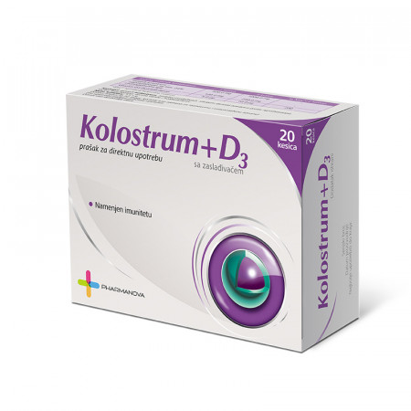 KOLOSTRUM SA VITAMINOM D3 20 KESICA