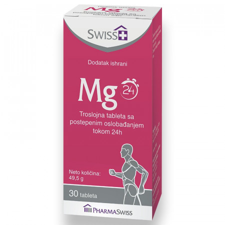 SWISS+ MG 24, tablete sa postepenim oslobađanjem