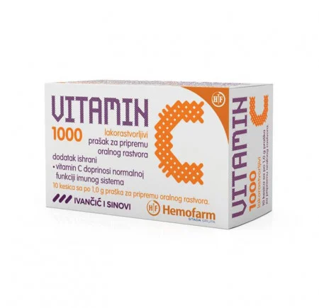 VITAMIN C 1000mg 10 kesica