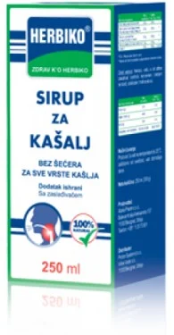 HERBIKO sirup za odrasle 250ml