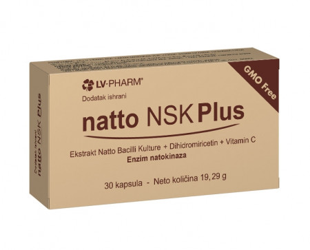 LV NATTO NSK PLUS 30 kapsula