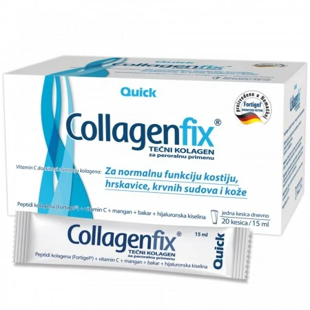 COLLAGENFIX, TEČNI KOLAGEN ZA PERORALNU PRIMENU, 20 KESICA
