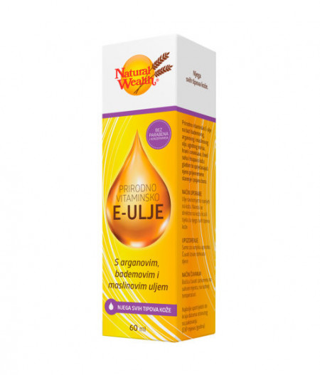 Natural Wealth prirodno vitaminsko E-ulje 60ml