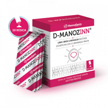 D-MANOZINN 10 kesica