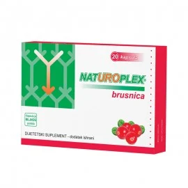 NATUROPLEX BRUSNICA 20 kapsula