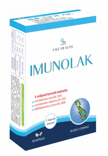 IMUNOLAK PROBIOTIK 30 KAPSULA