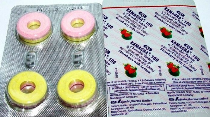 Kamagra Bombone Tablete (Sildenafil 100 mg)