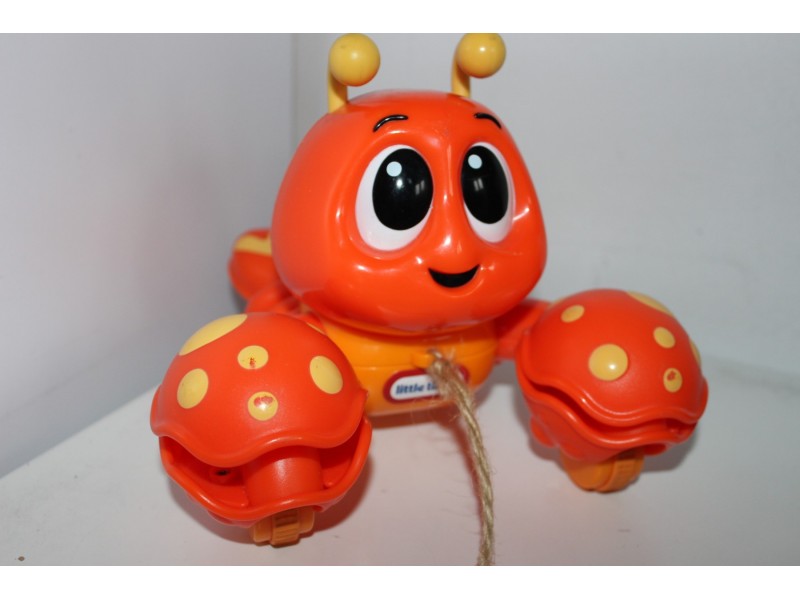 little tikes krab za prohodavanje vuces na