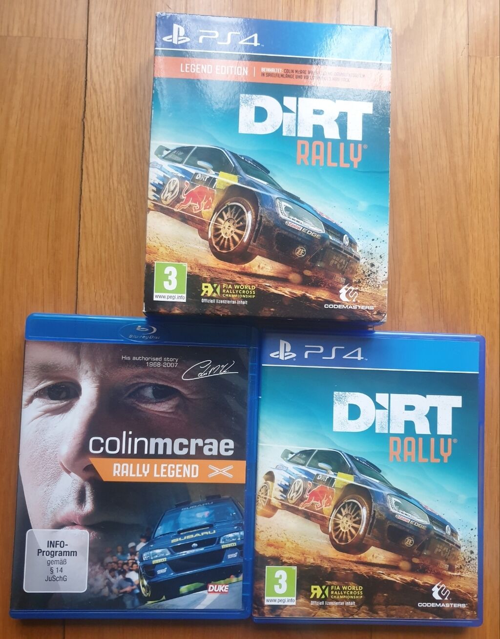 PS4 playstation video igrica  Dirt RALLY game, originalna, baš malo