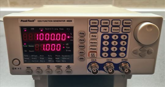 PeakTech generator funkcija 4025 40 mHz - 5 MHz