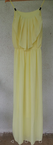 Žuta haljina