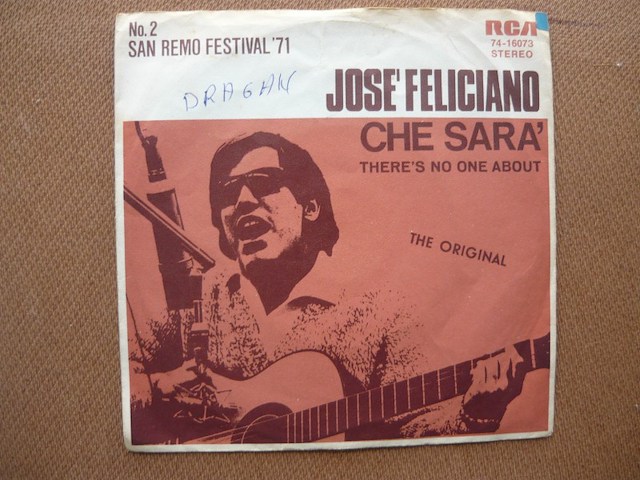 Jose Feliciano - Che Sara