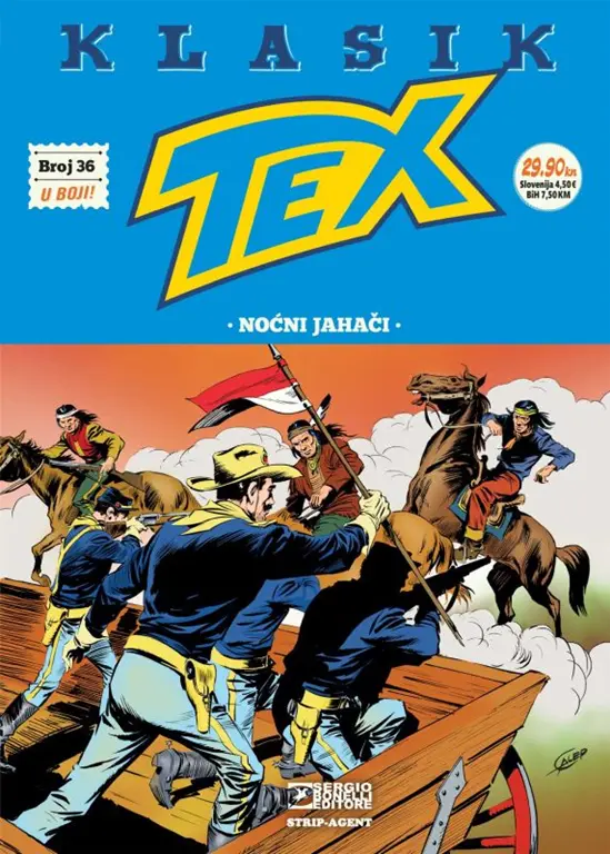 Strip agent TEX KLASIK 36 - Noćni jahači