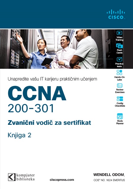 CCNA 200-301 zvanični vodič za sertifikat, knjiga 2