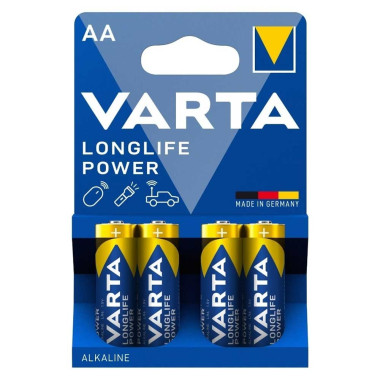Varta Longlife Power LR6 1/4 1.5V alkalna baterija