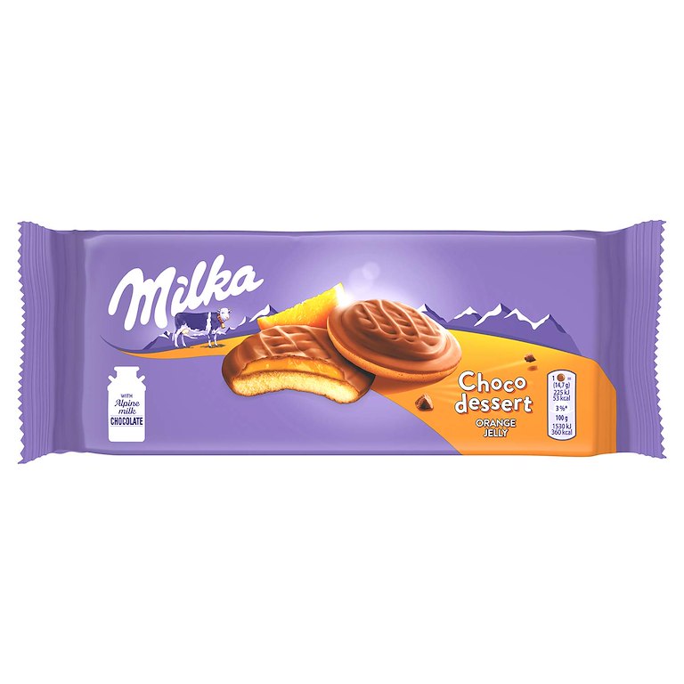 Milka Choco Dessert orange jelly 147g