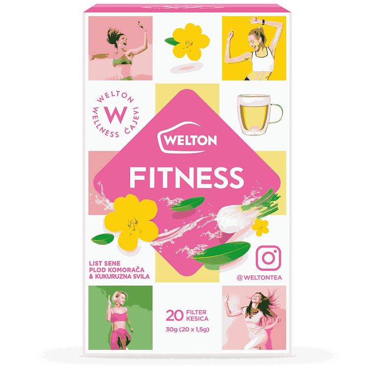 Welton fitness čaj 24g