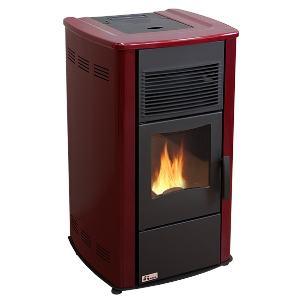 MBS Peć PELLET 10kW, bordo