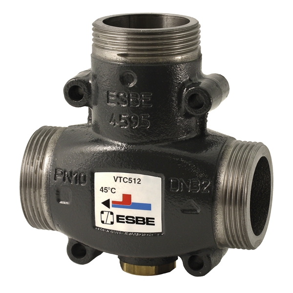 ESBE Trokraki termostatski ventil VTC 512, 5/4"