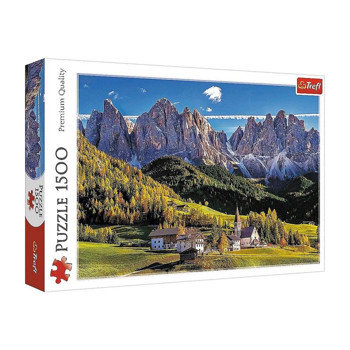 Trefl Puzzla 1500 pcs Val di Funes Valley, Dolomites, Italy
