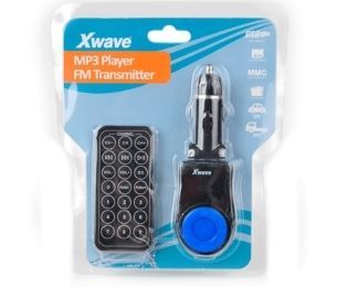 XWAVE - FM Transmitter BT63 plavi SD/USB + daljinski