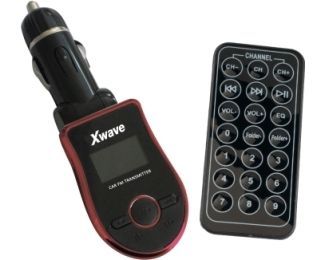 XWAVE - FM Transmitter BT65 crveni SD/USB + daljinski