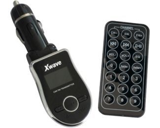 XWAVE - FM Transmitter BT65 srebrni SD/USB + daljinski