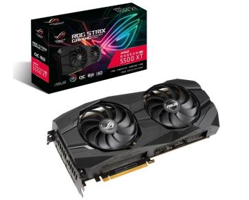 ASUS - AMD Radeon RX 5500 XT 8GB 128bit ROG-STRIX-RX5500XT-O8G-GAMING