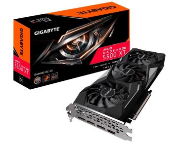 GIGABYTE - AMD Radeon RX 5500 XT 4GB 128bit GV-R55XTGAMING OC-4GD