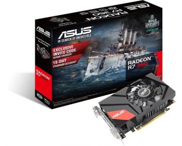 ASUS - AMD Radeon R7 360 2GB 128bit MINI-R7360-2G