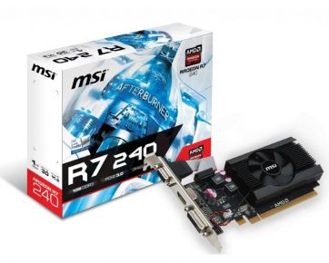 MSI - AMD Radeon R7 240 1GB 64bit R7 240 1GD3 64b LP