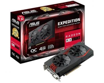 ASUS - AMD Radeon RX 570 4GB 256bit EX-RX570-O4G