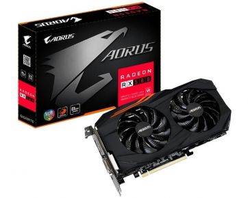 GIGABYTE - AMD Radeon RX 580 8GB 256bit GV-RX580AORUS-8GD rev.1.1