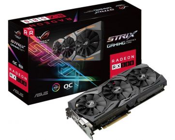 ASUS - AMD Radeon RX 580 8GB 256bit ROG-STRIX-RX580-O8G-GAMING