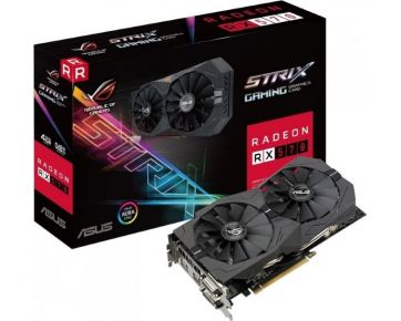 ASUS - AMD Radeon RX 570 4GB 256bit ROG-STRIX-RX570-4G-GAMING