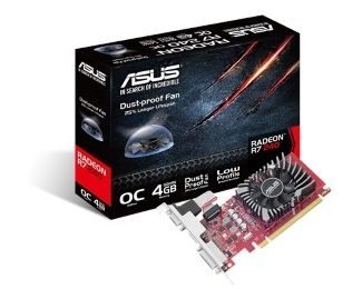 ASUS - AMD Radeon R7 240 4GB 128bit R7240-O4GD5-L