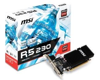 MSI - AMD Radeon R5 230 2GB 64bit R5 230 2GD3H LP